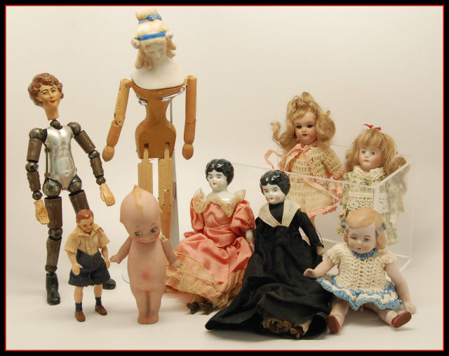 BUCHERER Antique Metal Compo DOLL Overview - Connectibles — Vintage ...