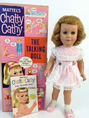 Chatty Cathy Doll #11959 Orig Pink Sunday Visit Dress Japan Shoe Horn ...